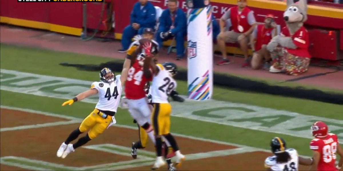 You Make The Call: Sean Davis' near interception - Steel City Underground