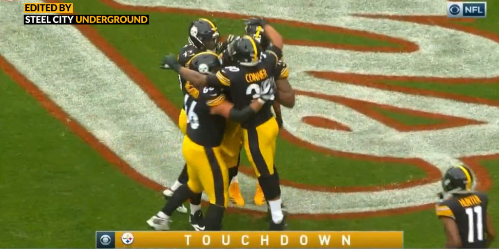 Watch: James Conner's first NFL touchdown - Steel City Underground