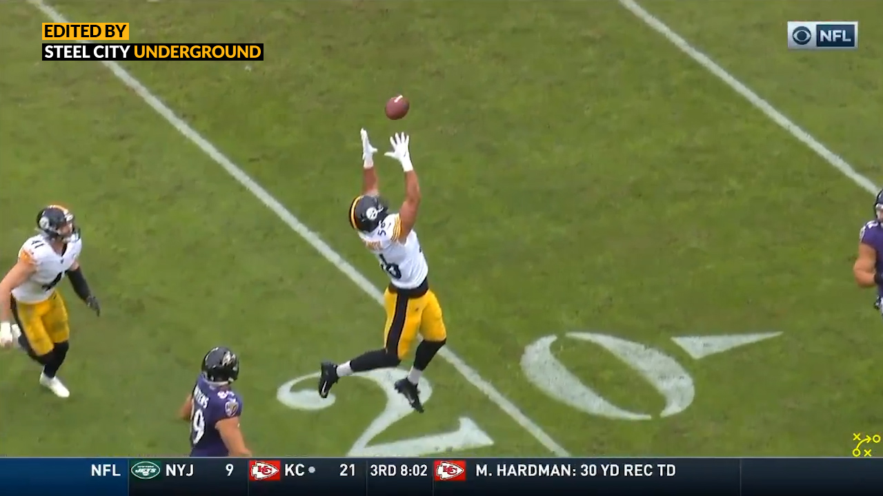 Watch: Alex Highsmith snags his first career interception - Steel City ...