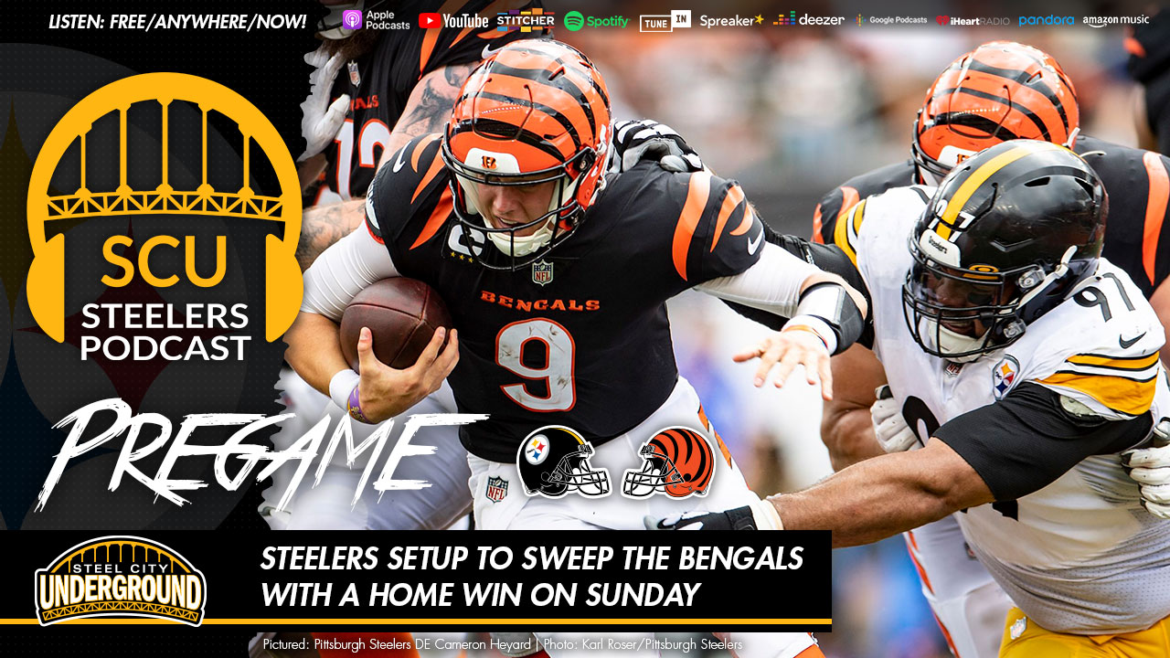 Steelers setup to sweep the Bengals with a home win on Sunday - Steel ...