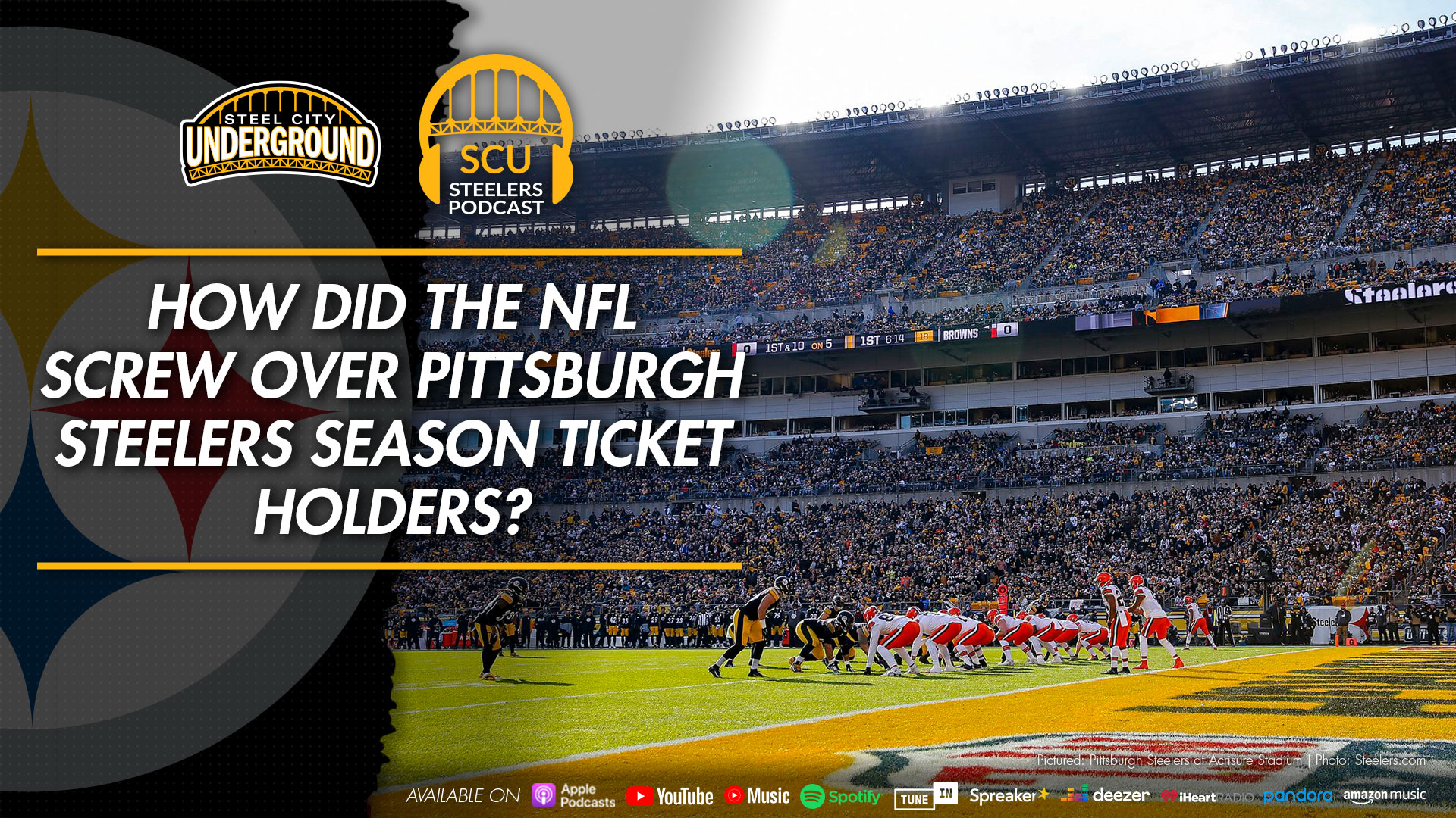 How did the NFL screw over Pittsburgh Steelers season ticket holders ...