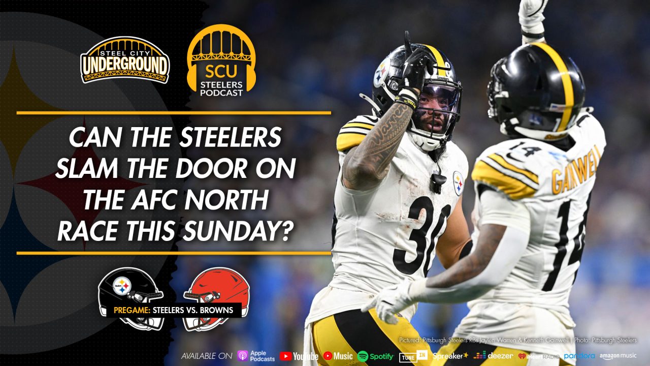 Can the Steelers slam the door on the AFC North race this Sunday ...
